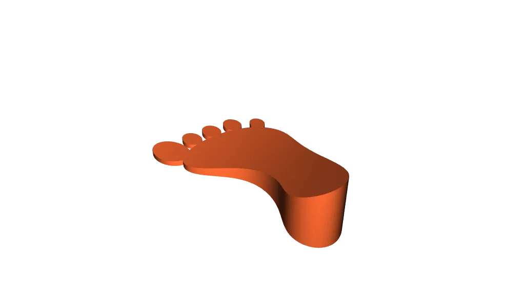 doorstopper footprint by dhiertz | Download free STL model | Printables.com