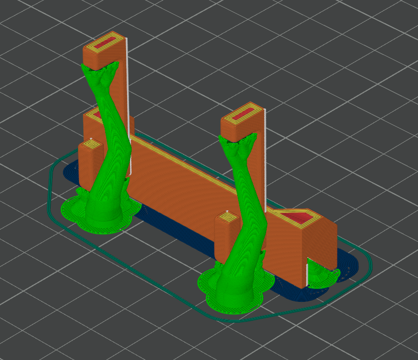 Skadis Mount Adapter for Filament Samples Box by beandev | Download free STL model | Printables.com