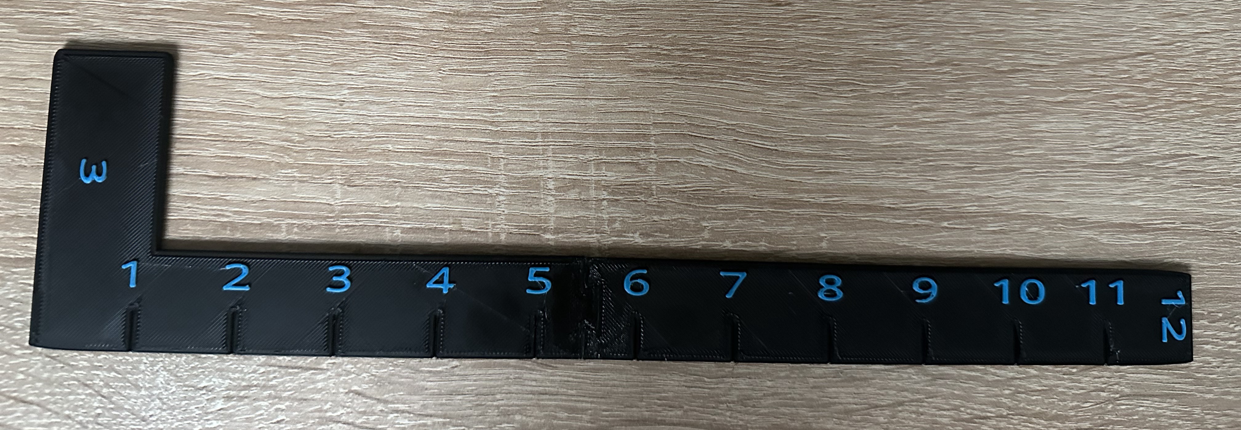 12-inch combat gauge, tabletop range ruler, Warhammer by Peter G ...