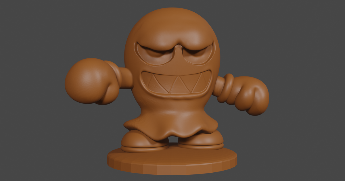 Mario inspired, Broozer, Tabletop DnD miniature by ...