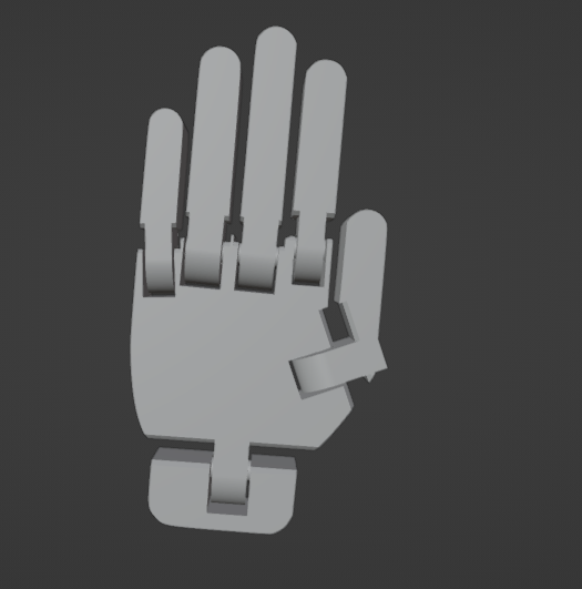 Flexi Hand by Kunj Patel | Download free STL model | Printables.com