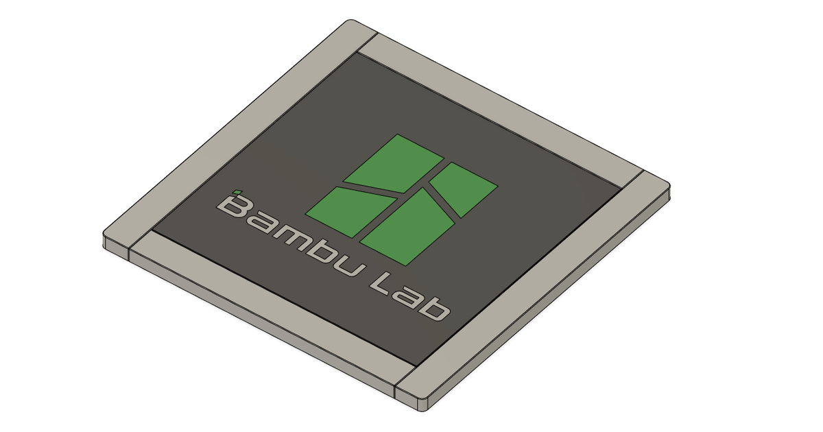 JP modulair organizer top lid Bambu Lab Logo por JP Creations ...