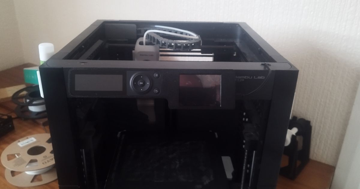 Xtouch P1P Mount. by David Jones | Download free STL model | Printables.com