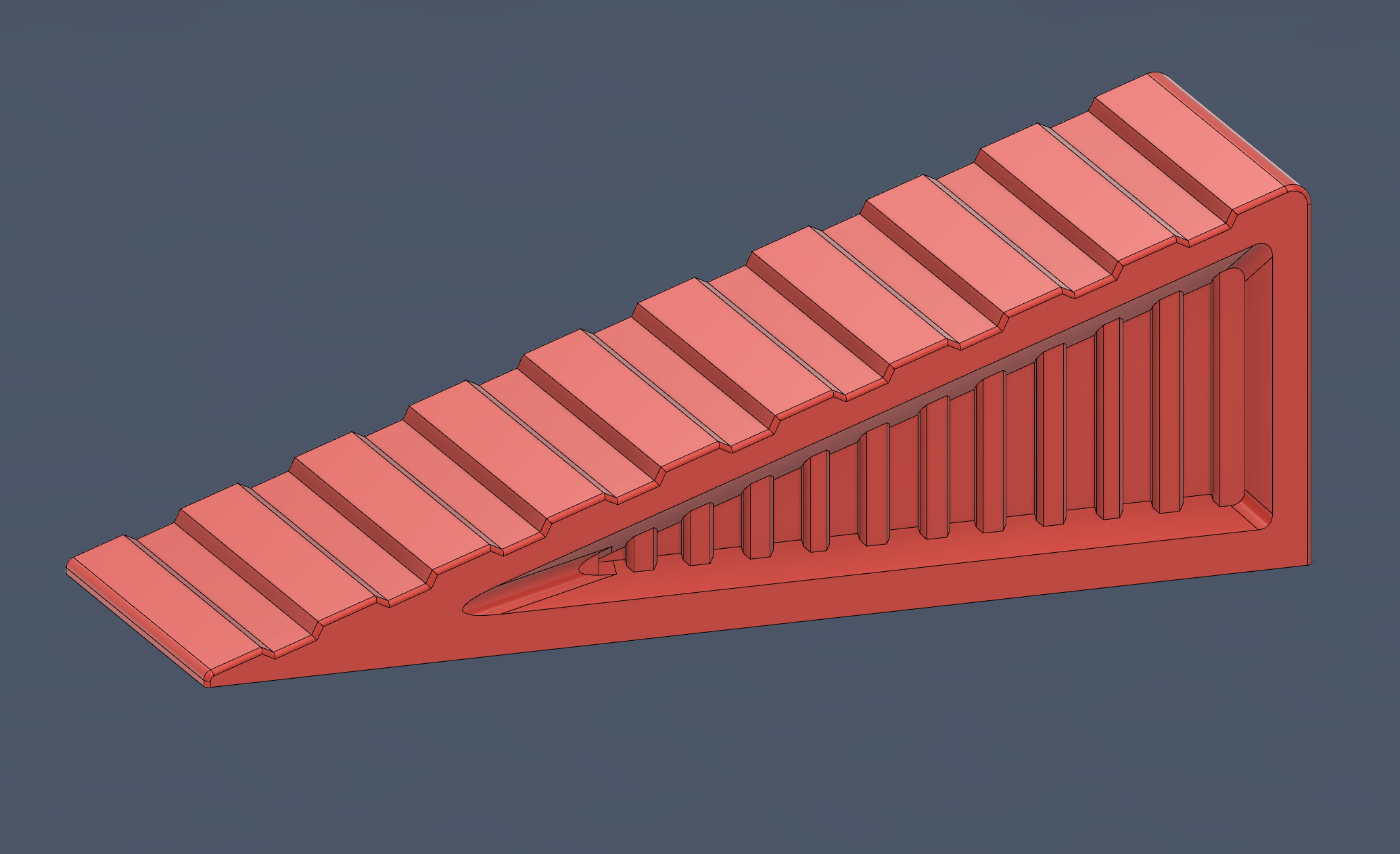 Door Wedge by Red Hot Precision | Download free STL model | Printables.com