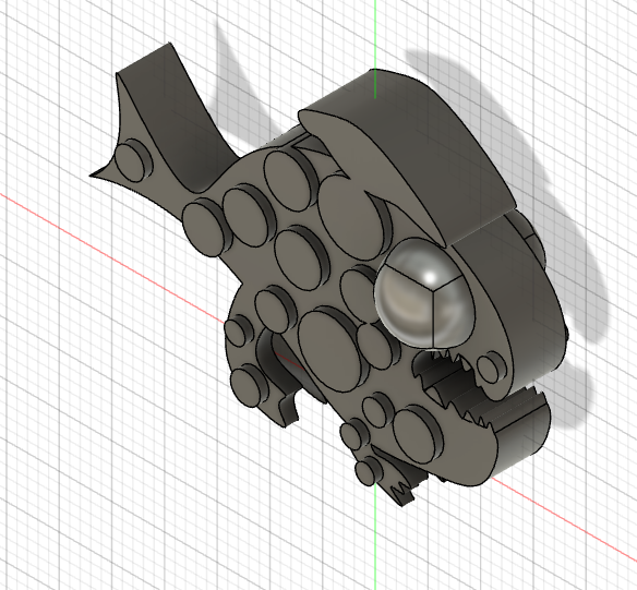 FRED FISHY by 3D E | Download free STL model | Printables.com