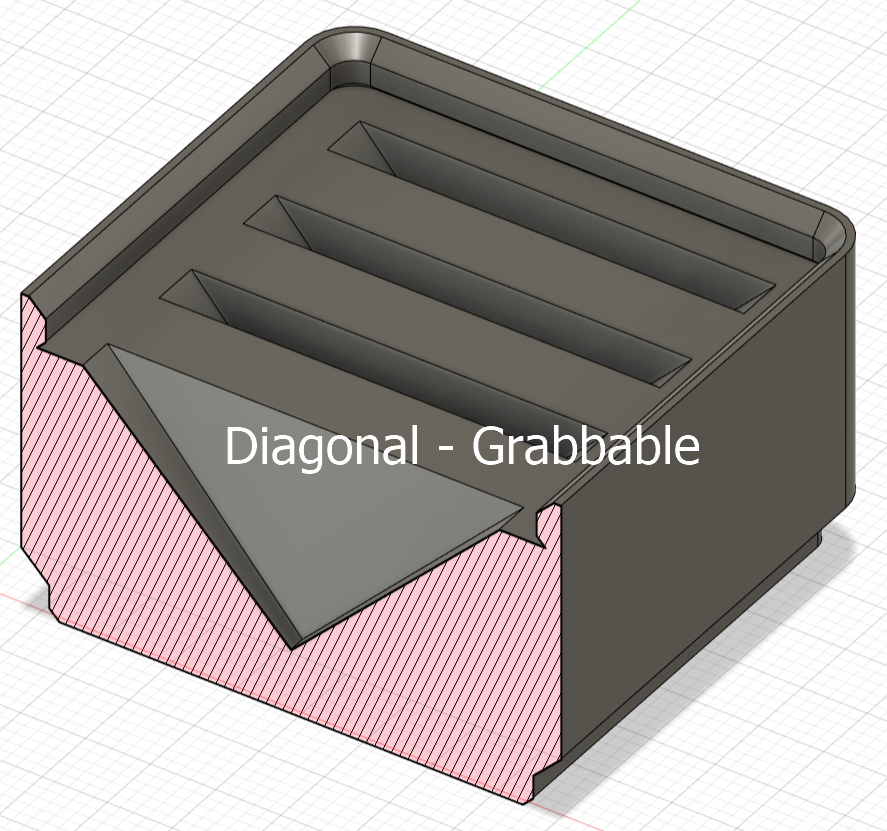 CF Card Holders for Gridfinity by Mat | Download free STL model | Printables.com