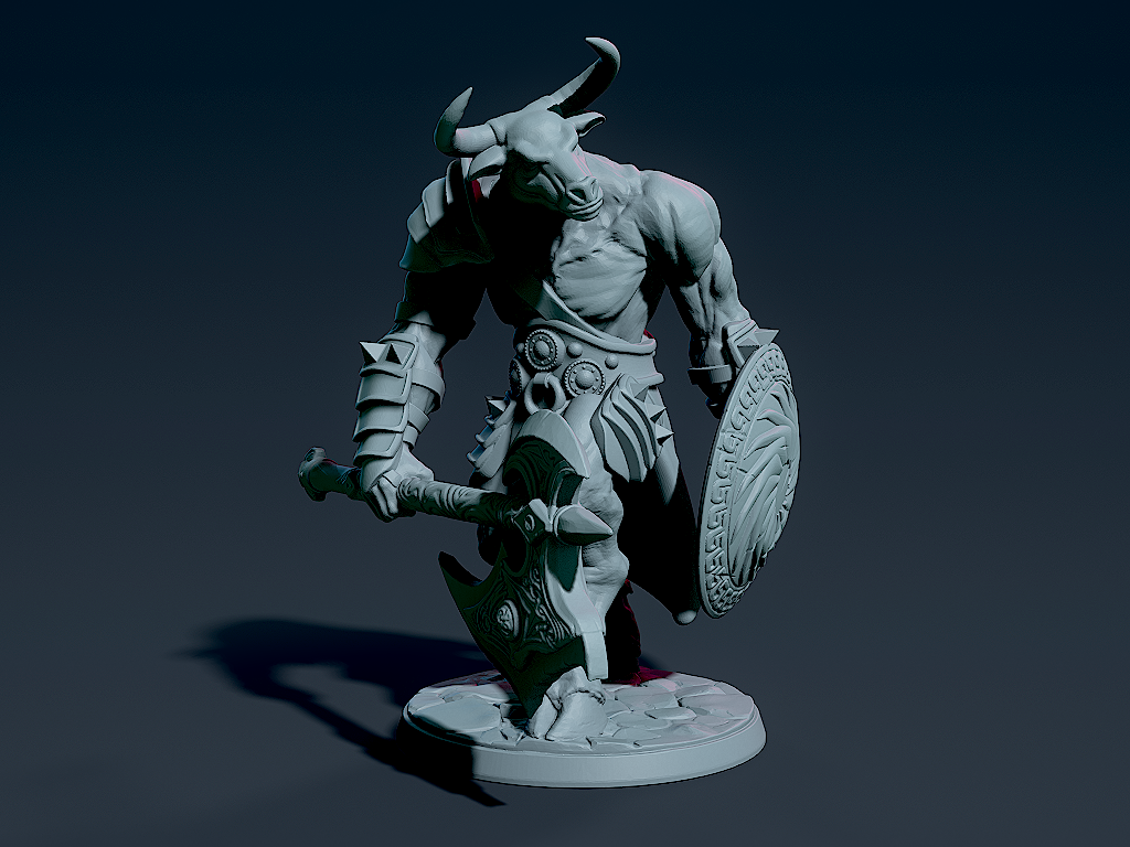 Minotaurs by miniShev | Download free STL model | Printables.com