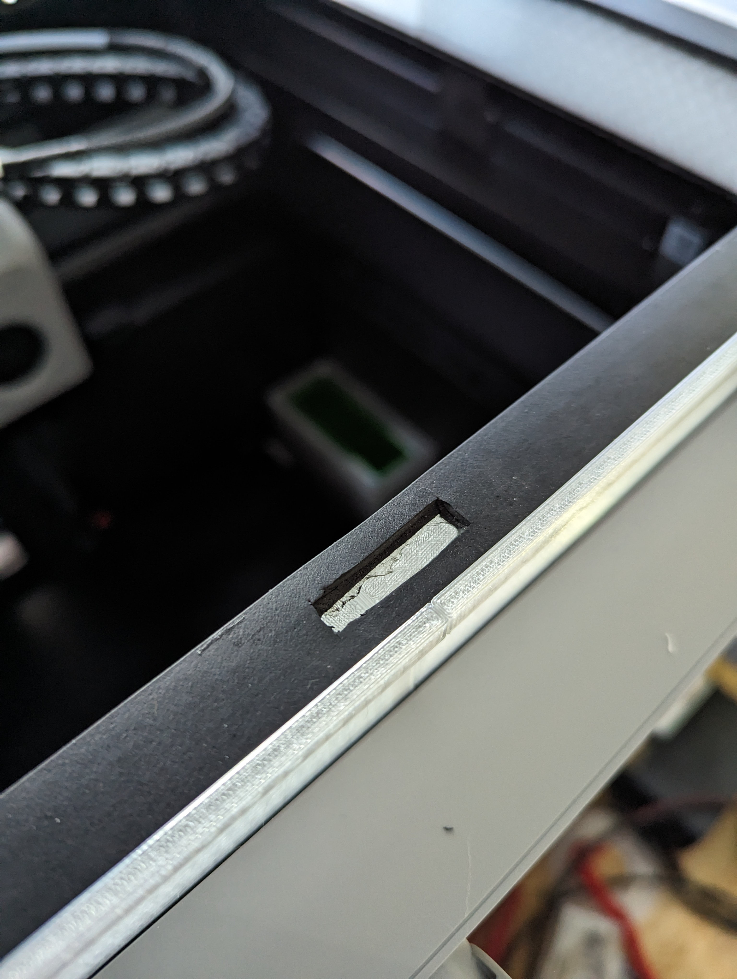 Plain lid riser for BambuLab X1C and P1S by CerialPhreak | Download ...