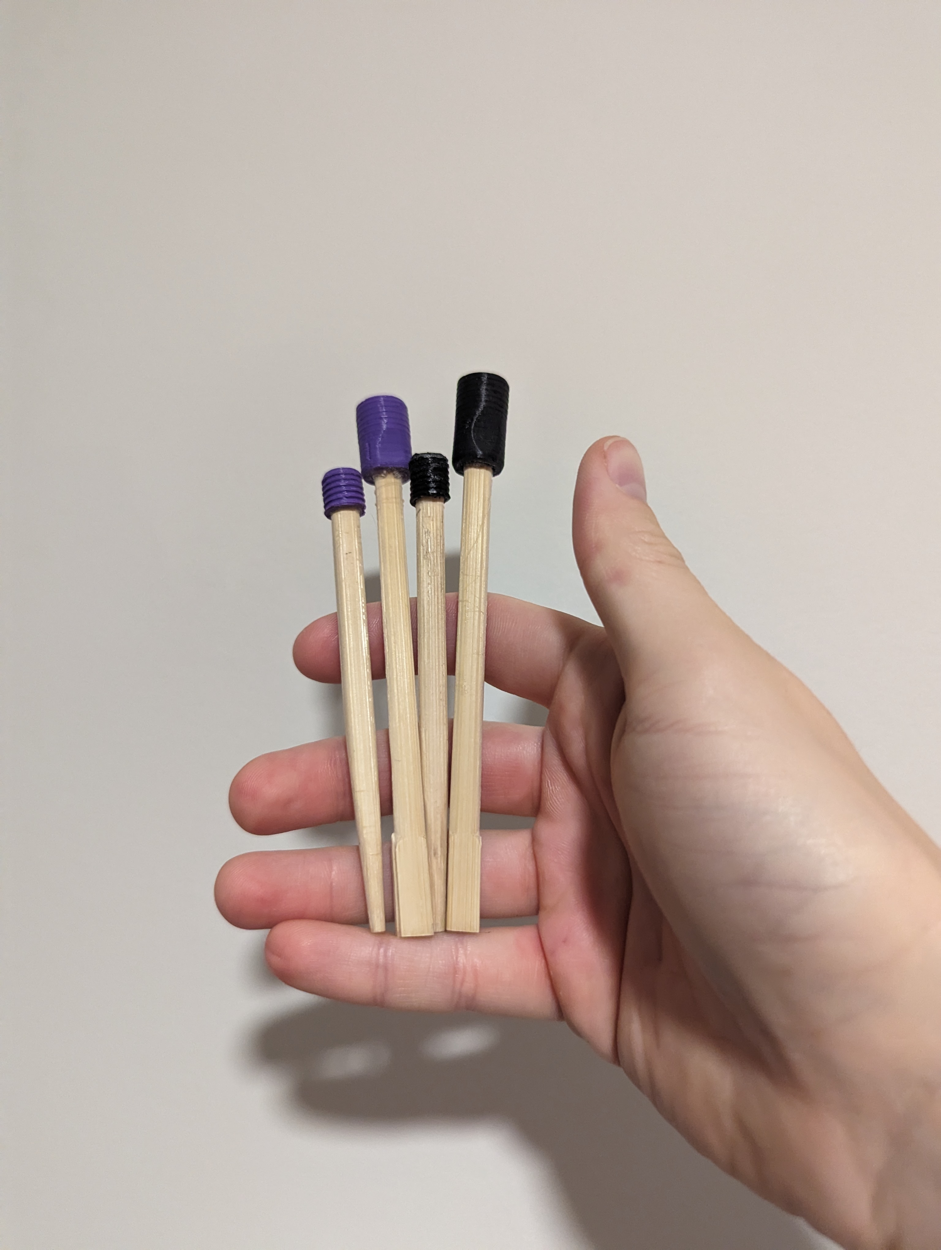 Foldable Camping Chopsticks Adapter by NJFexport | Download free STL ...