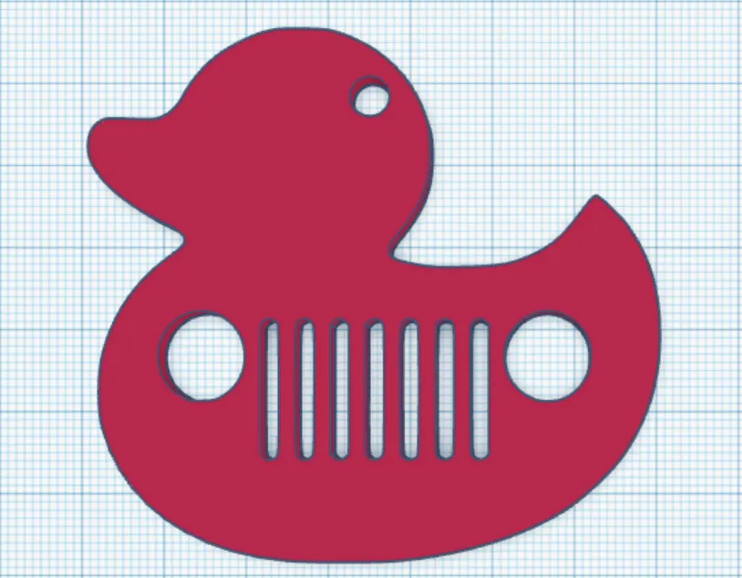 Simple Jeep Duck by Haley K | Download free STL model | Printables.com