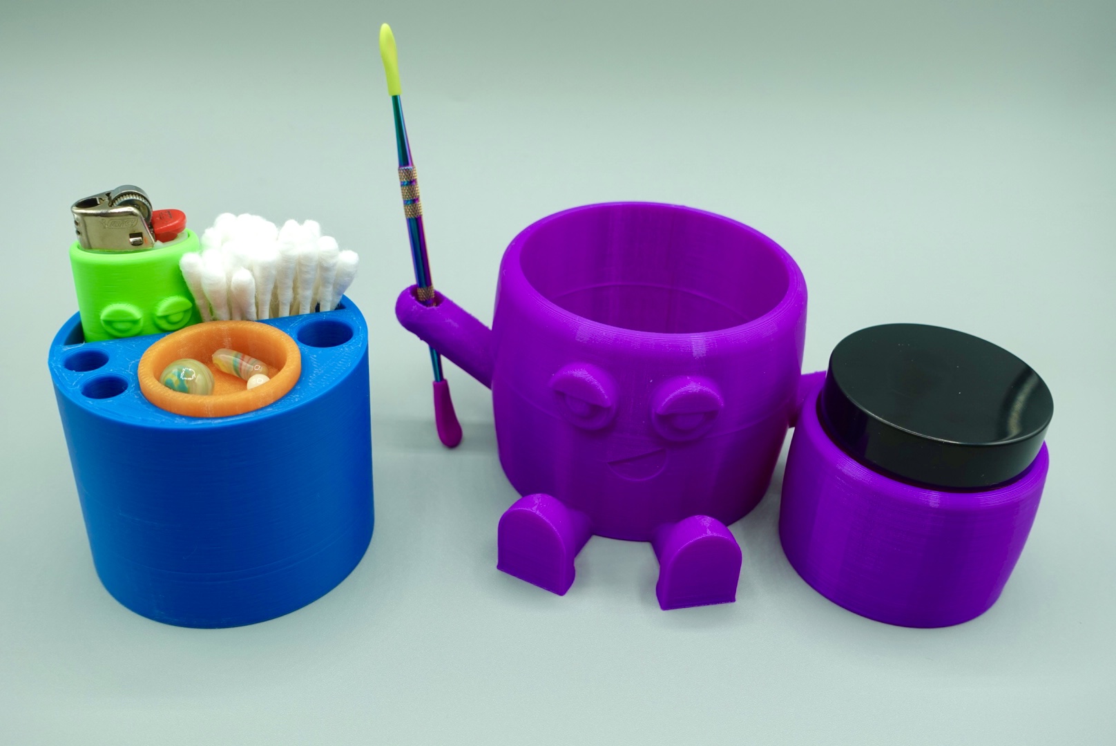 Chill Buddy Organizer (2oz Glass Jar) by MysticMesh3D | Printables Store