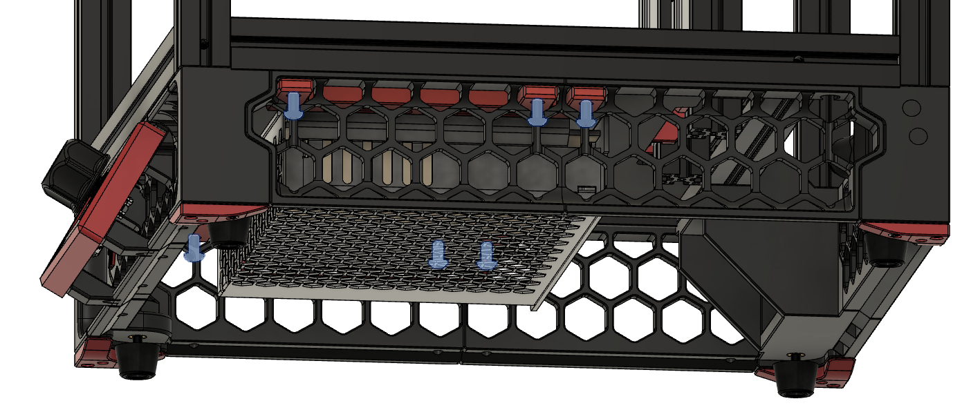 Voron 0.2 printer bottom psu mount with din rail by JackTheMaker ...