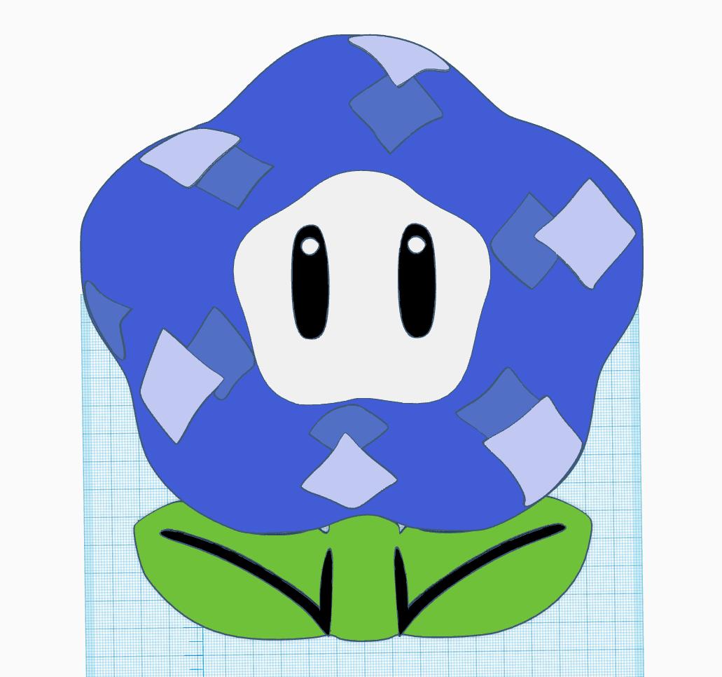Super Mario Wonder Flower by Suspect | Download free STL model ...