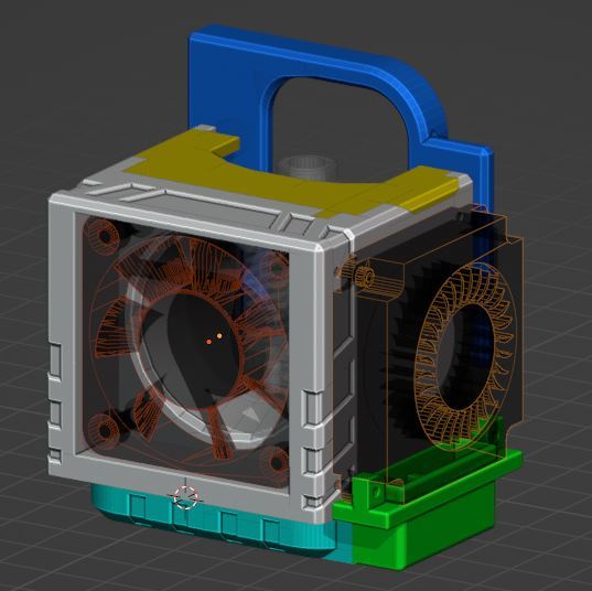 Fan duct by Sandro | Download free STL model | Printables.com