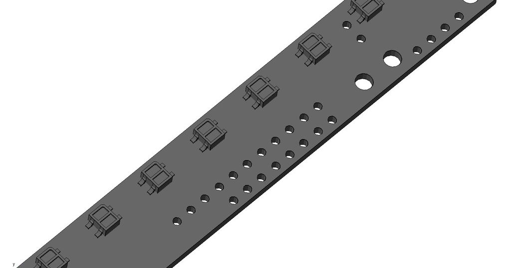 QTR-8RC & QTR-8A Mockup by JBabio | Download free STL model ...