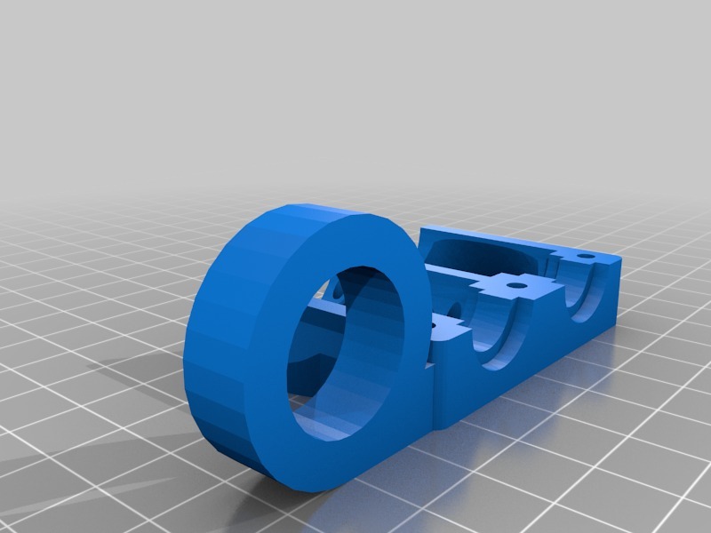P3Steel / I3 - E3d V6 Dual hot end mount with channelled cold end ...