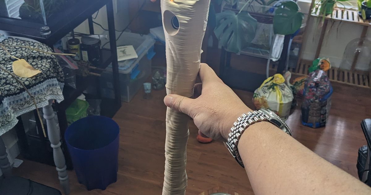 Lighted Wizard Staff by 3D Goose | Download free STL model | Printables.com