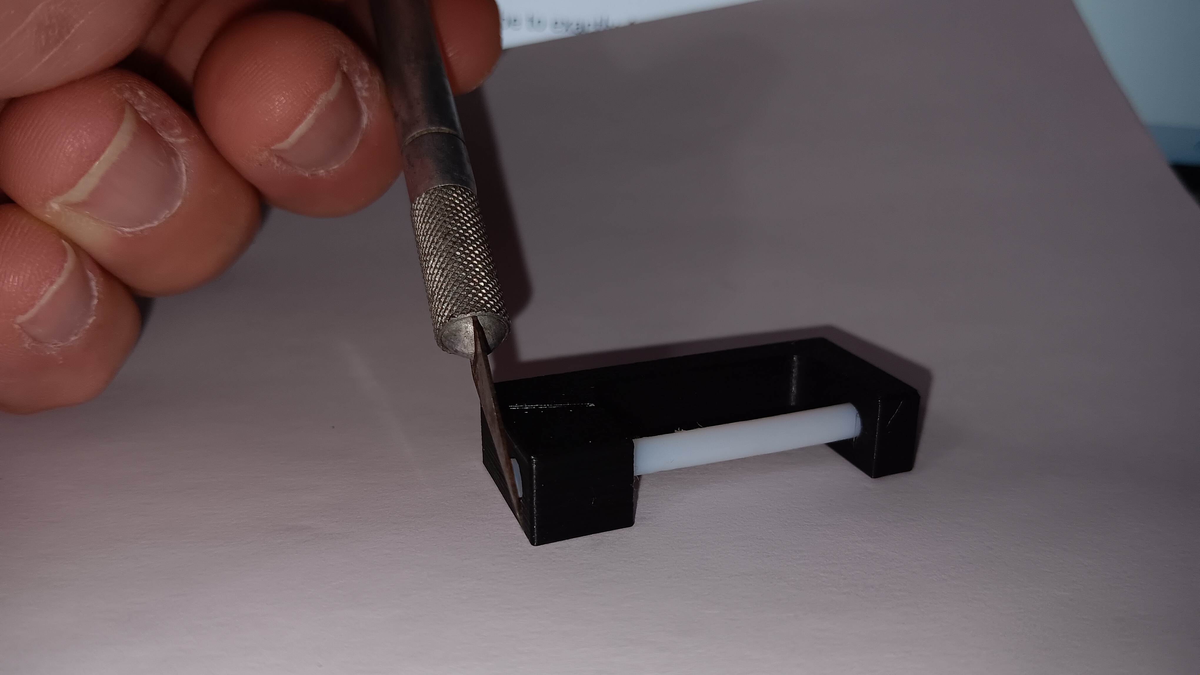 Prusa Hotend PTFE Cutting Jig by Bob B | Download free STL model ...