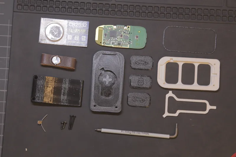 DIY Tesla Model 3 Key Fob by IZ Labs | Download free STL model ...