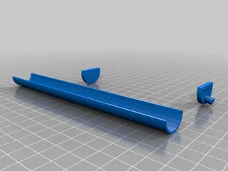 Gutter for Greenhouse by Alex G Alicea | Download free STL model ...
