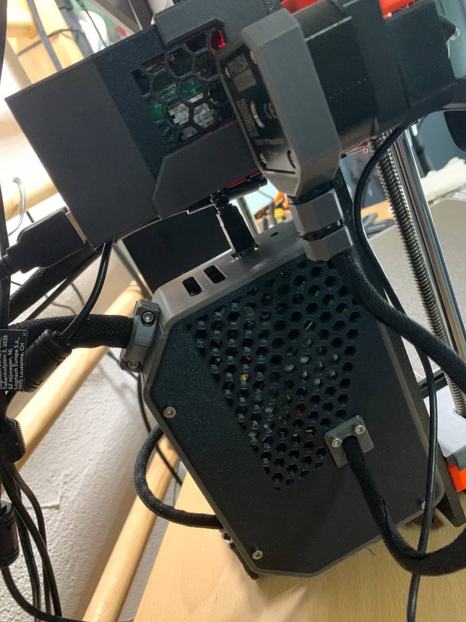 Raspberry Pi 3B+ Case with an Prusa i3 MK3/s/+ Mount and T-Slot Mount ...