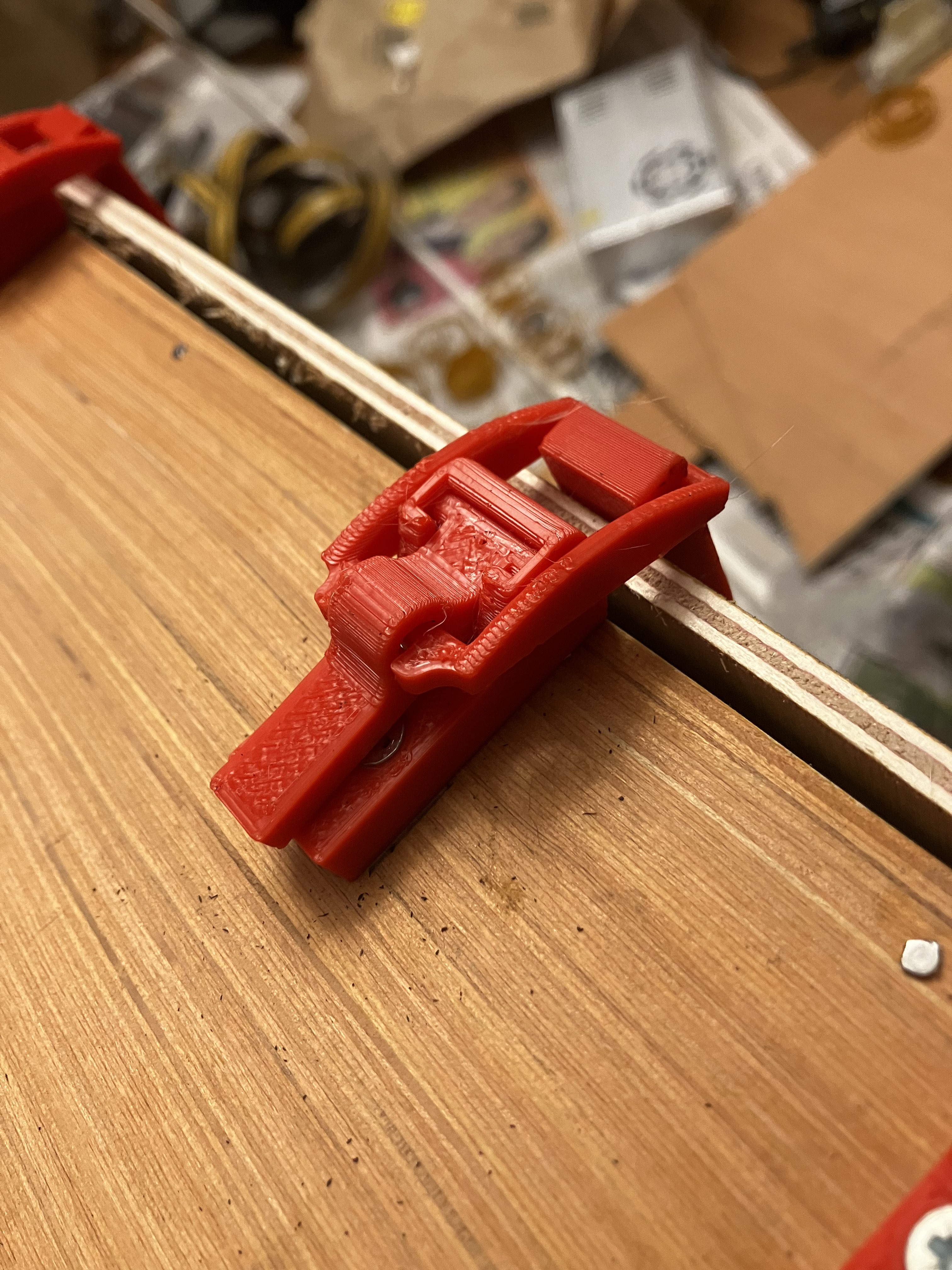 Simple Printed Pull Latch by Josh Wood | Download free STL model ...