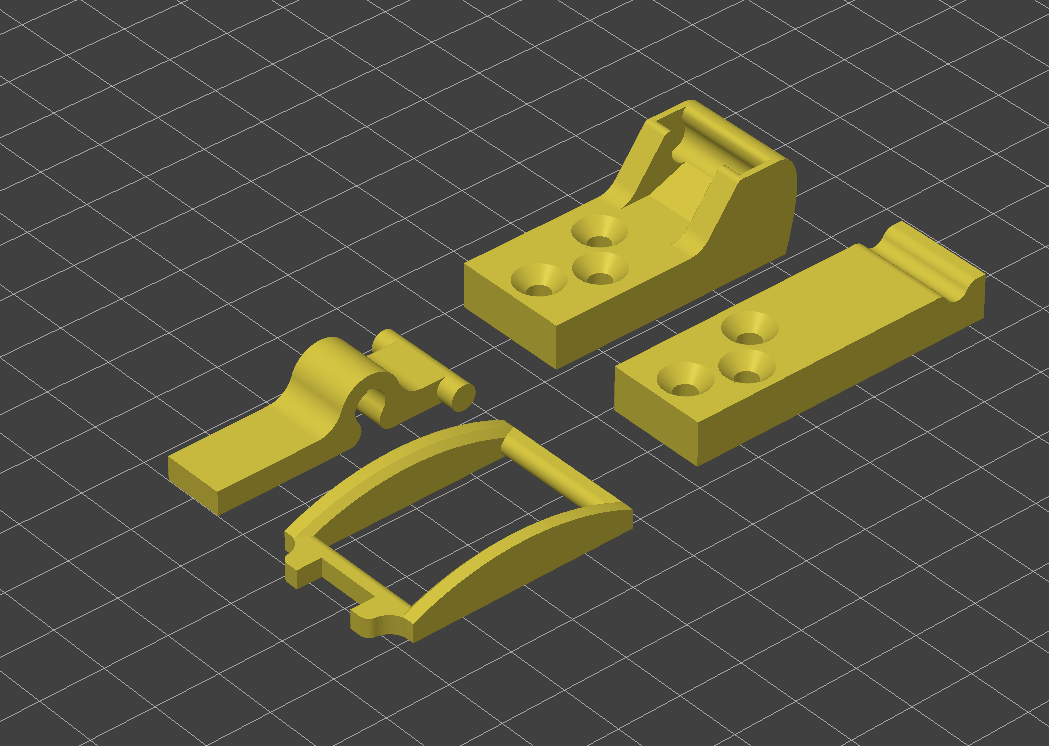 Simple Printed Pull Latch by Josh Wood | Download free STL model ...