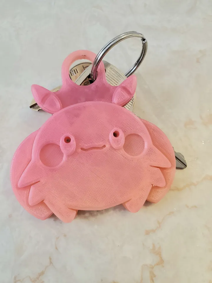 Momo Keychain (Matara Kan Mascot) by DstarPanda | Download free STL ...