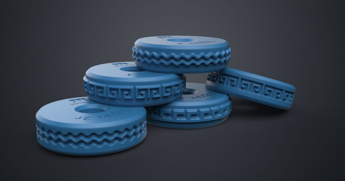 Stamp Wheels for Clay – Egyptian Patterns Vol.01 (01-05) by 3Demon's ...