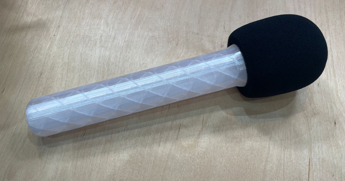 Microphone Handle for DJI Mic by bancroft | Download free STL model ...