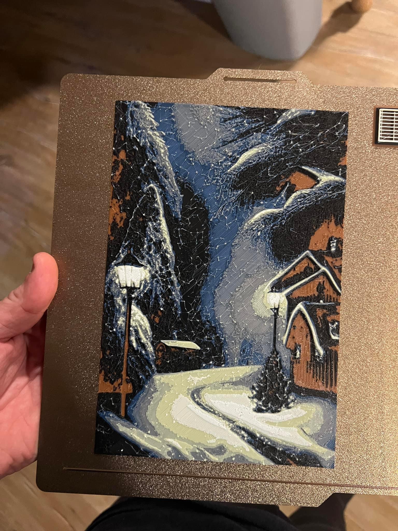 HueForge - 6 Color Winter Scene - Original by kylemraley | Download ...