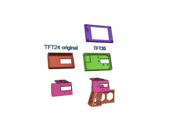 KP3S : TFT24 / TFT35 by morfaber78 | Download free STL model ...
