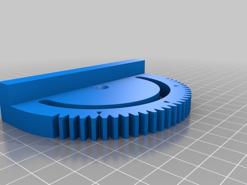 Plateau inclinable version 3 dents by eric venien | Download free STL ...