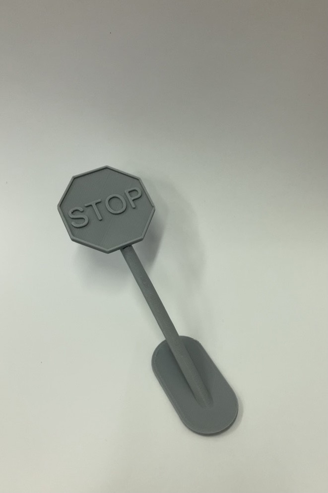 Stop sign door stopper by hibi3d | Download free STL model | Printables.com