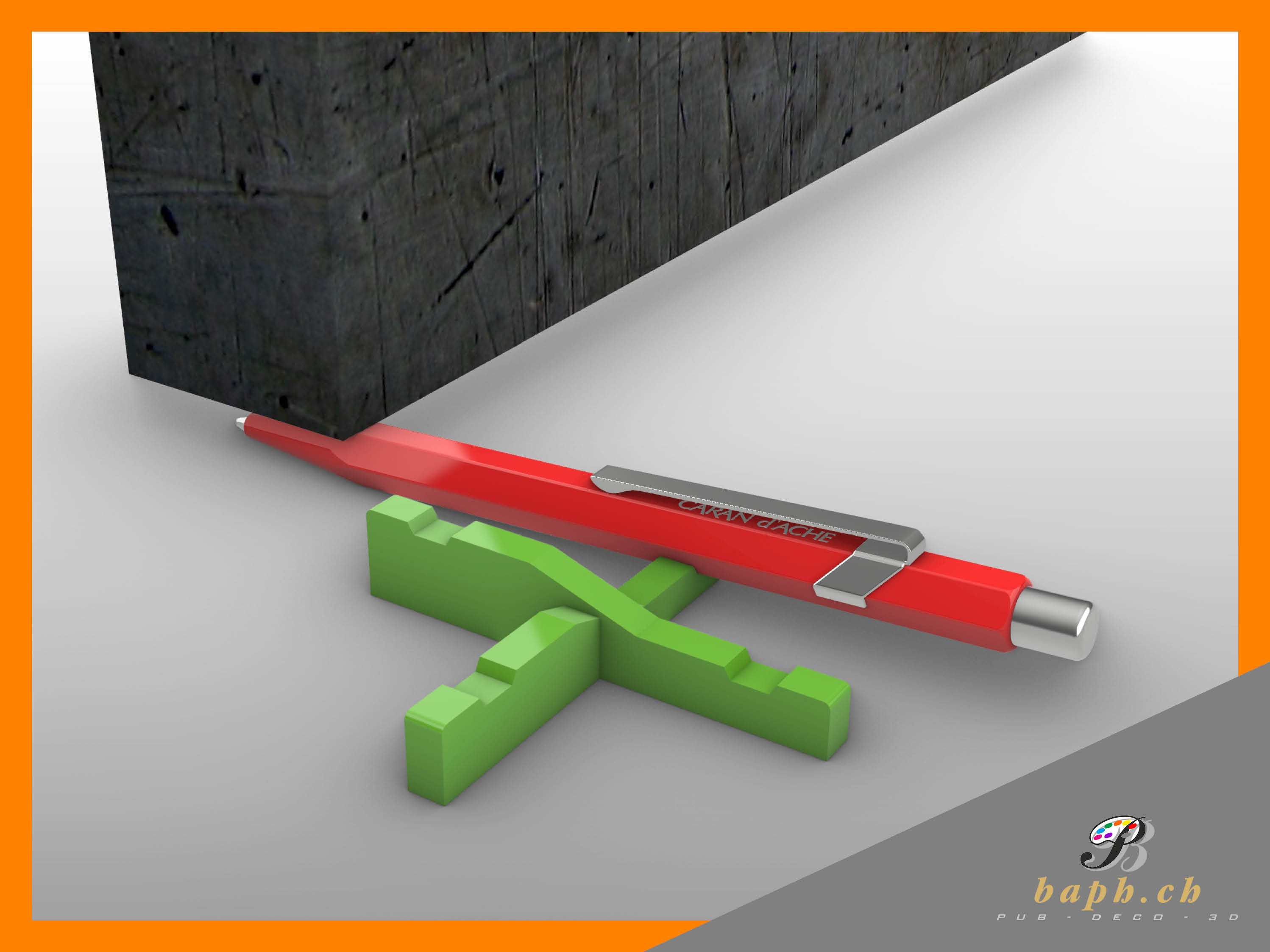 CARAN d'ACHE slider by baph | Download free STL model | Printables.com