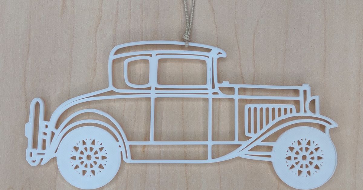 Model A Car by Built_Over_Bot | Printables Store