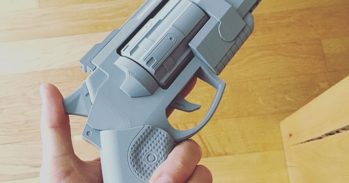 3dworkbech Revolver da 3dworkbench | Scarica il modello STL gratuito ...