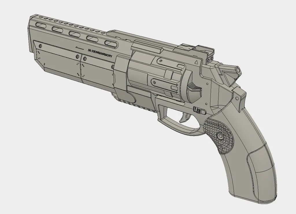 3dworkbech Revolver by 3dworkbench | Download free STL model ...