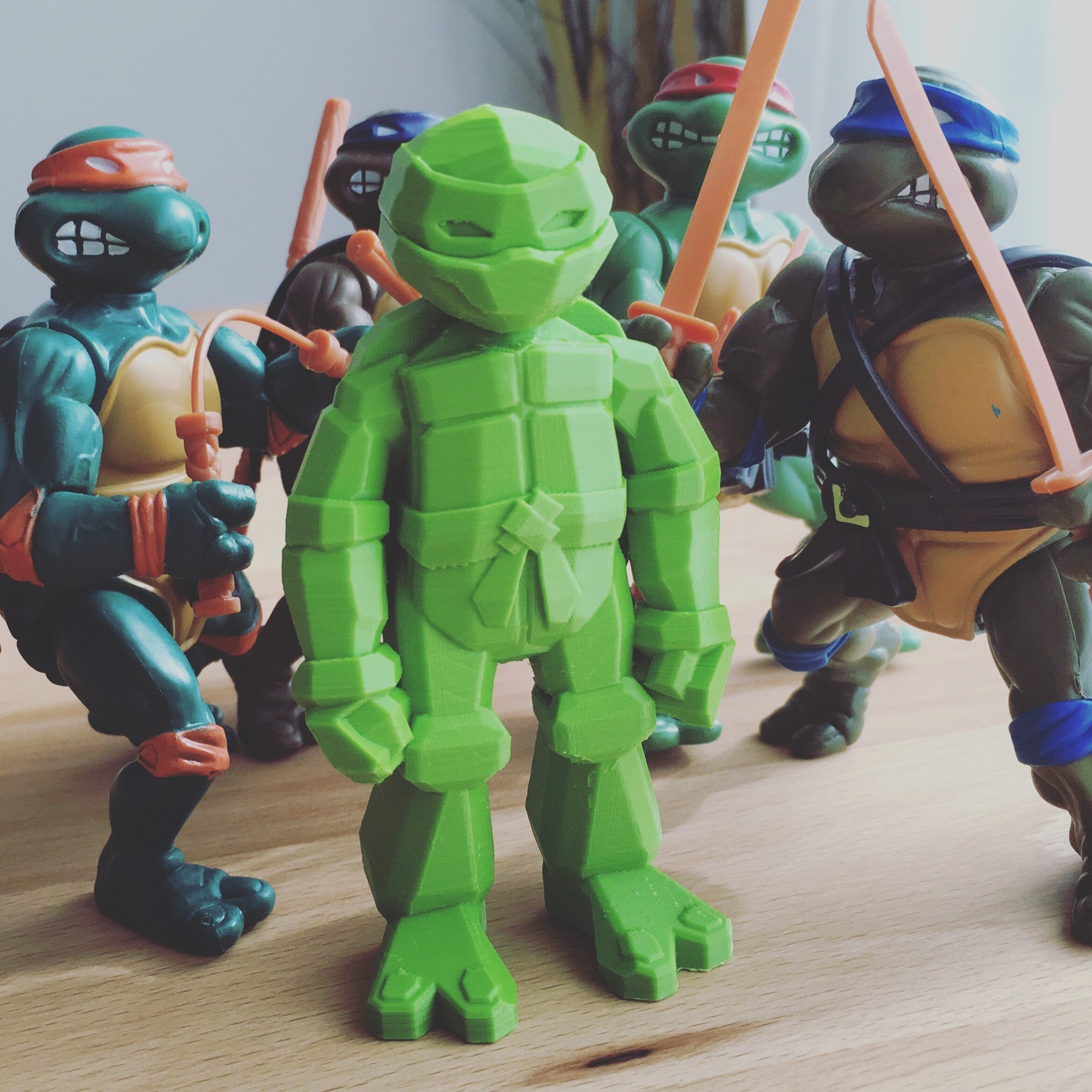 Low Poly TMNT - Teenage Mutant Ninja Turtles por 3dworkbench ...