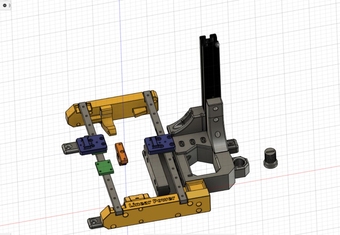 Prusa Mini Linear XYZ Axis Rail Hiwin MGN12 por 3d_sv6t | Descargar ...