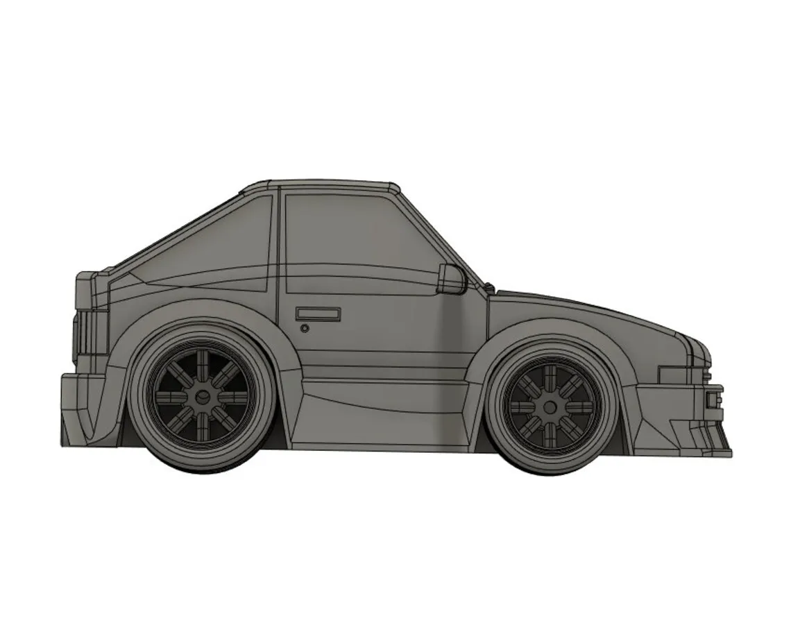 Toyota AE86 Drift Machine by 3dworkbench | Download free STL model ...