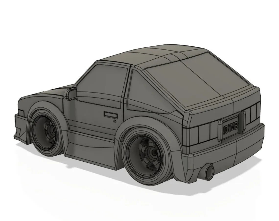 Toyota AE86 Drift Machine by 3dworkbench | Download free STL model ...