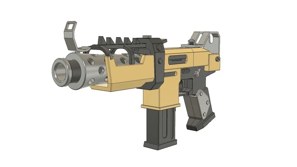 Fortnite Tactical SMG by 3dworkbench | Download free STL model ...