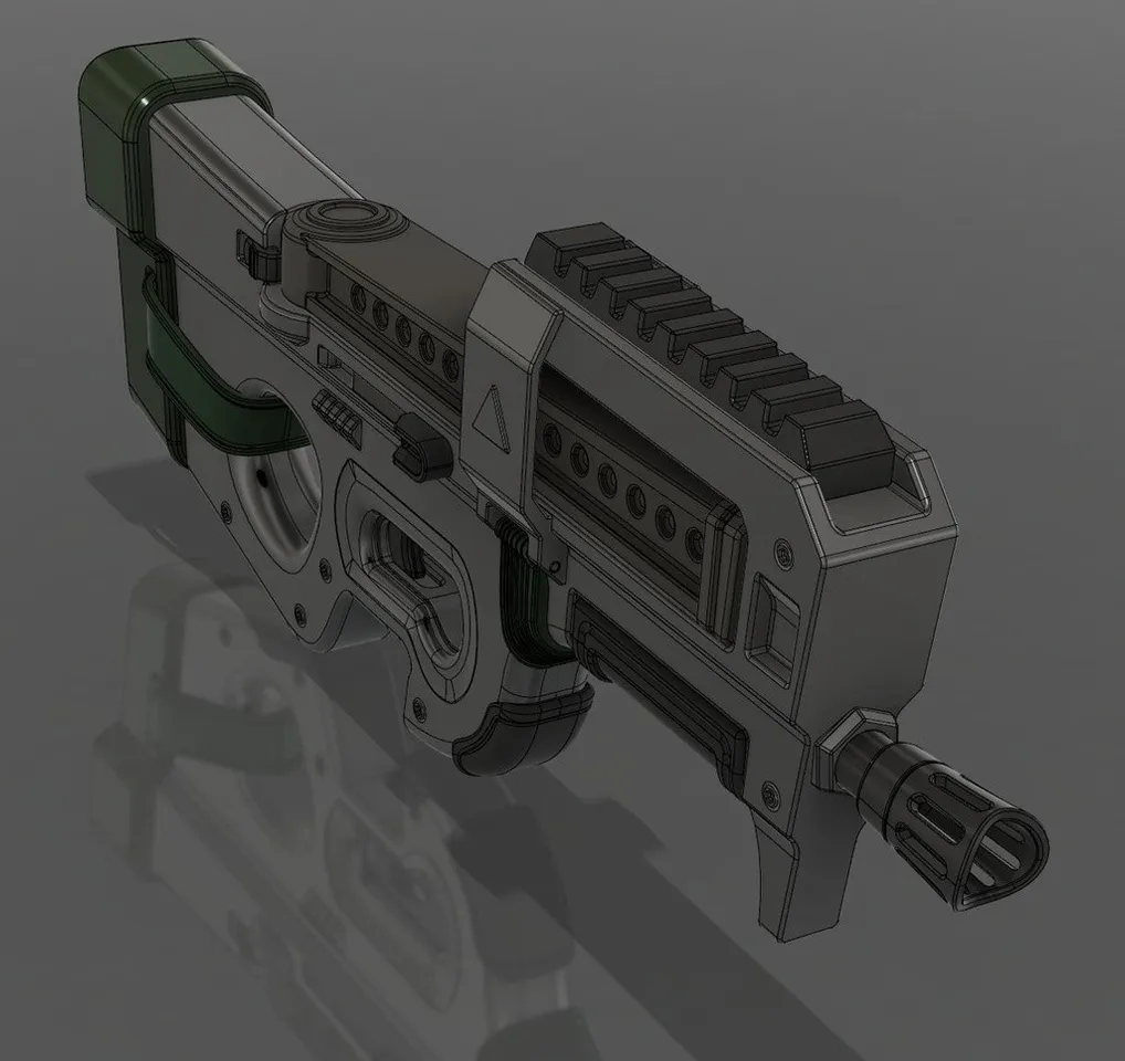 Fortnite P90 by 3dworkbench | Download free STL model | Printables.com
