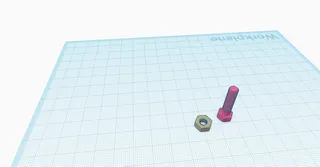 Screw and Nut Fidget by Samuel Sovacool | Download free STL model ...