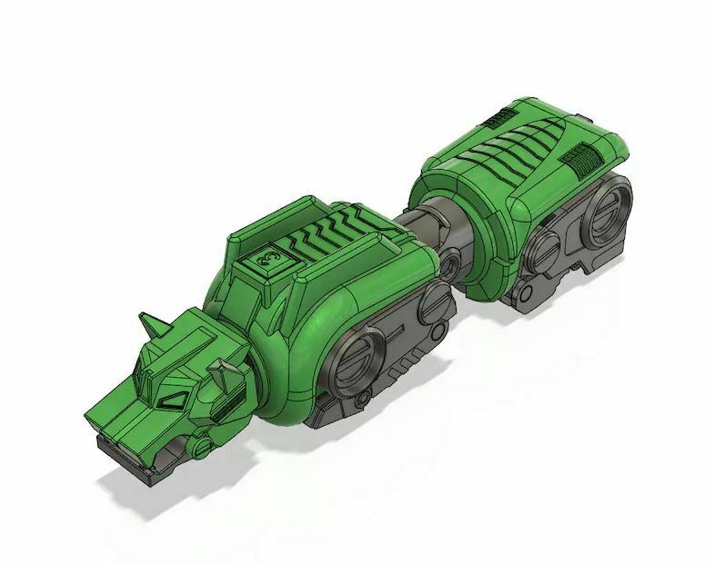 Voltron (Version 1.0) by 3dworkbench | Download free STL model ...