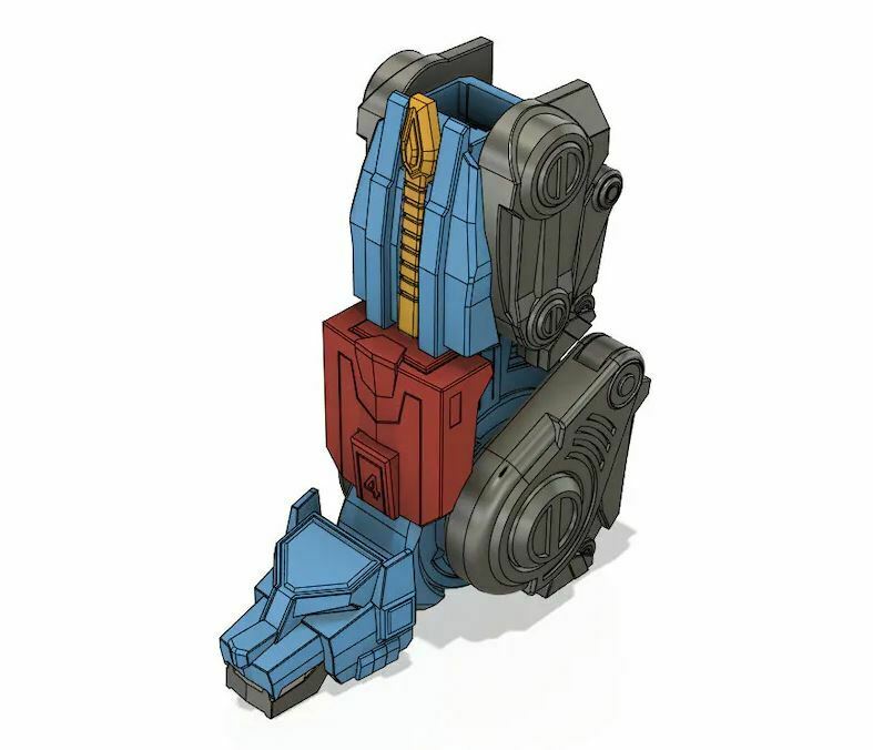 Voltron (Version 1.0) by 3dworkbench | Download free STL model ...