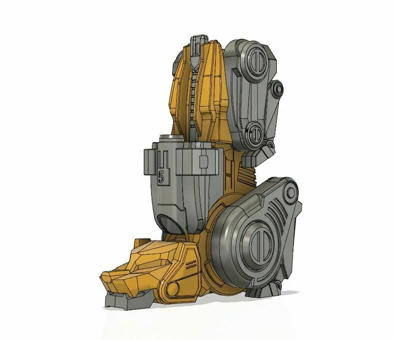 Voltron (Version 1.0) by 3dworkbench | Download free STL model ...