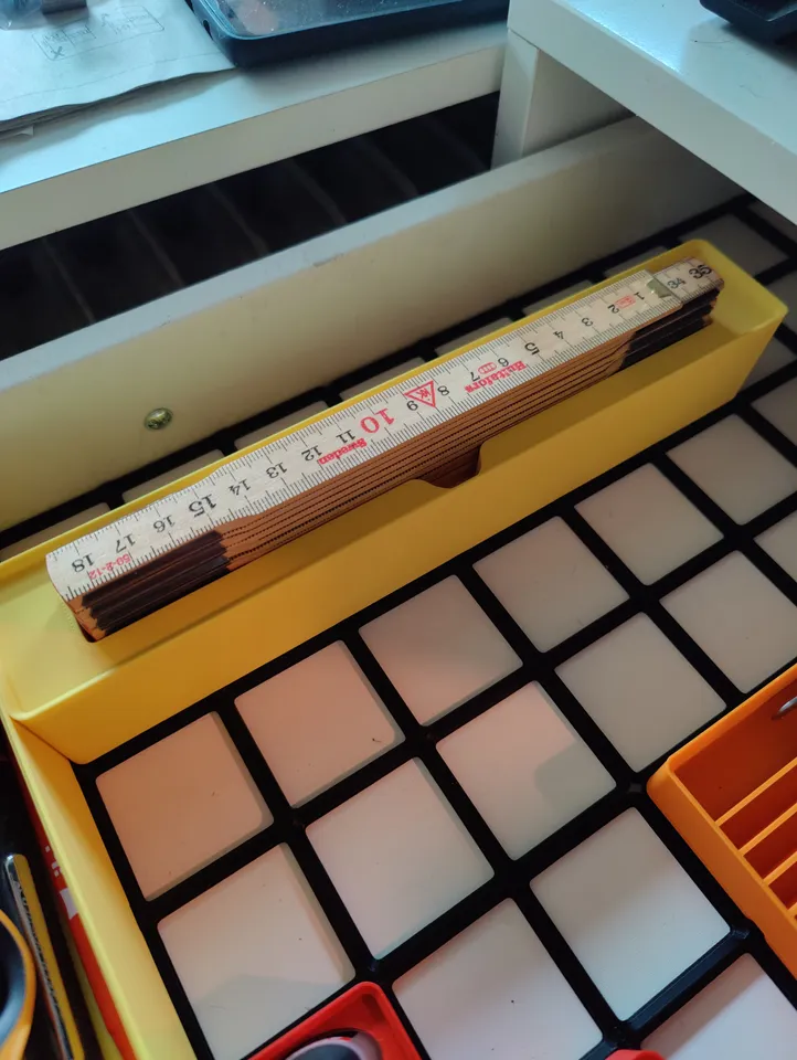 Gridfinity Ruler by Steven Mathiasen | Download free STL model ...