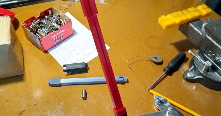 Extended Primer Trough for Lee Pro1000 by Tinn-Can | Download free STL ...